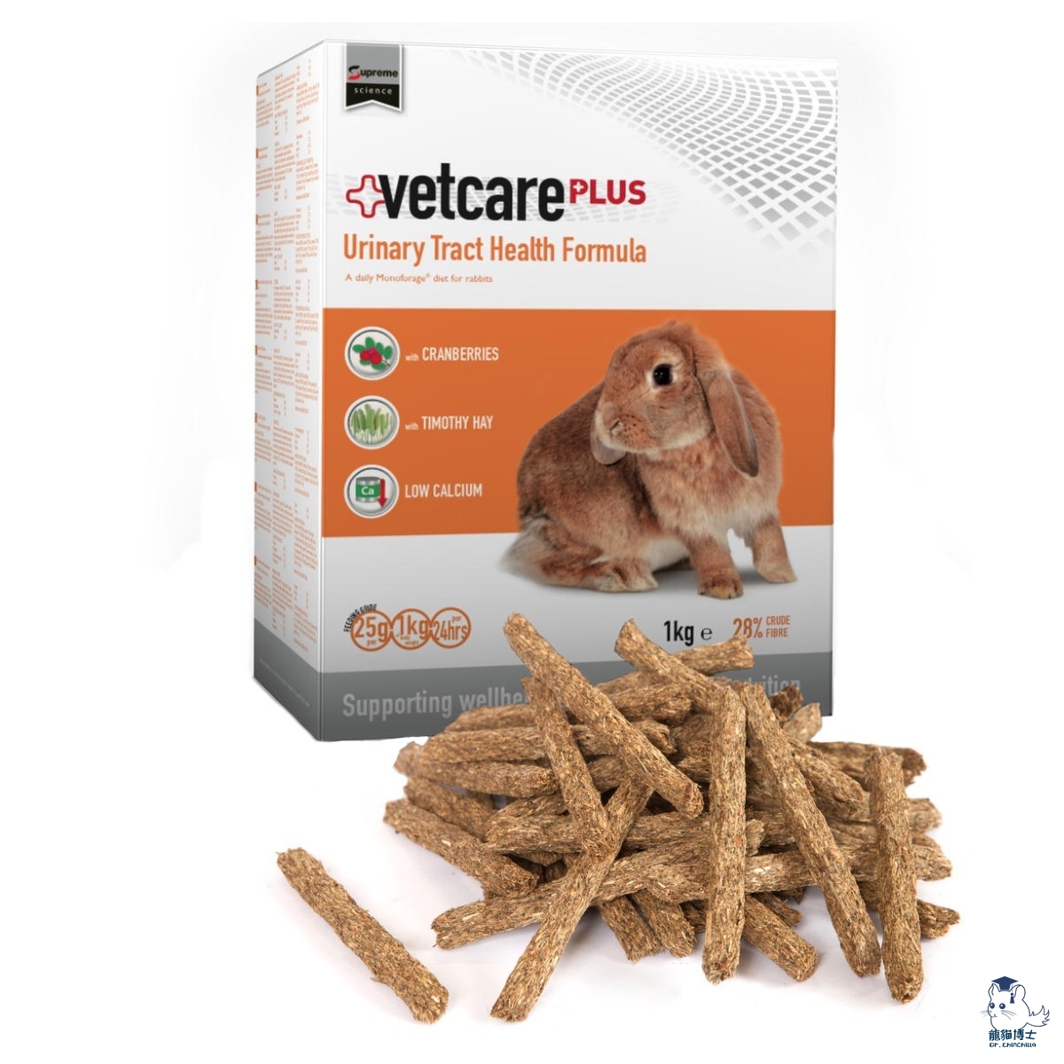 UK Vetcare Plus Urinary Tract Health Formula for Rabbit (No added sugars)