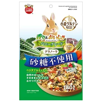 Japan Marukan Small animal vegetable cereals for rabbits (no sugar) (180g)